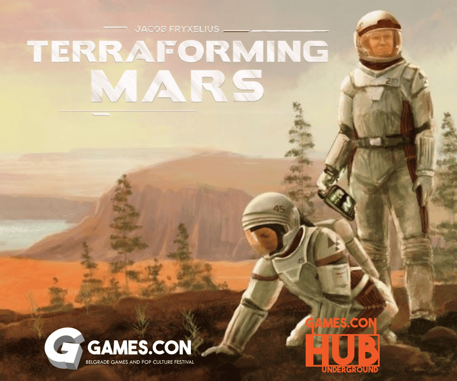 Terraforming Mars GAMES.CON 2021 TURNIR | Games.con